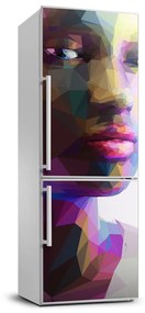 Wallmuralia Foto tapeta na ledničku Abstrakce žena 60x180 cm