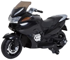 Goleto Luxusní dětská elektrická motorka 120 x 60 x 65 cm | černá