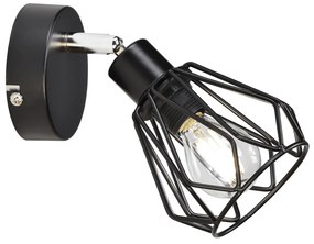 Nástěnná lampa OKIRA TYP 2 Tempo Kondela Černá