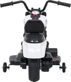 Elektrická motorka STAR bílá