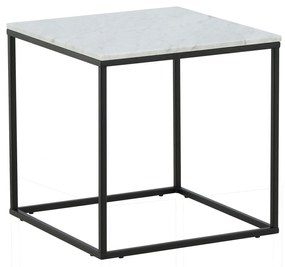 Odkládací stolek Estelle, černý, 50x50
