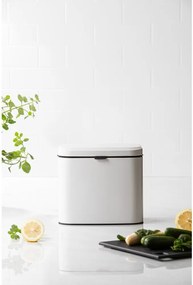 Bílá nádoba na kompostovatelný odpad 4 l Essentials – Ladelle