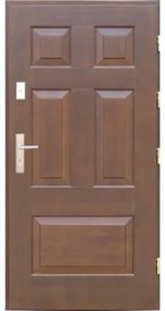 Archo - Venkovní vchodové dřevěné dveře Masivní D-52 105056