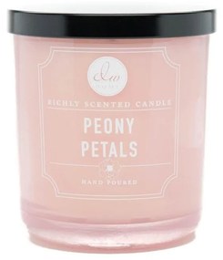 dw HOME Mini vonná svíčka Peony Petals - 113gr, růžová barva, sklo