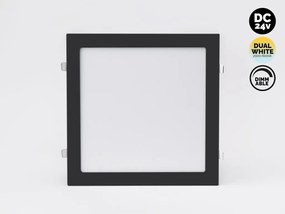 Kama lights led panel 24v dual white lp300s 24w, černá