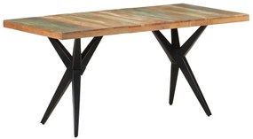 Jídelní stůl 160 x 80 x 76 cm masivní recyklované dřevo - Default Title