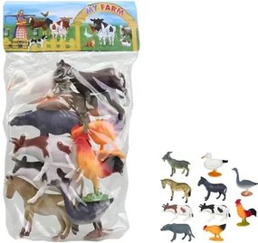 Zvířátka v sáčku 9-12 cm / Figurky zvířátek / od 3 let