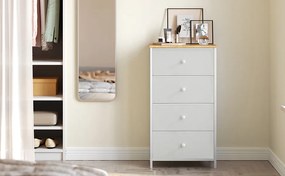 Komoda Parkes 91,7 cm bílá