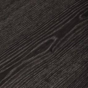 Kulatý jídelní stůl 100x100cm HT-R5010 GREY, lamino, šedý dub