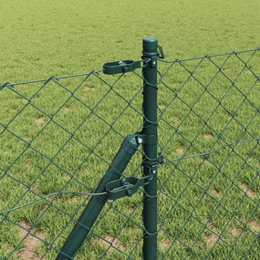 Oplocení na řetězcích se upevňuje na zem 10 x 0,4 m Zelená 3351074