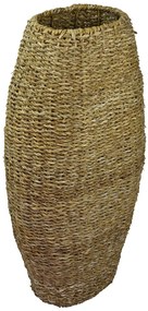 Vingo Vysoká váza z mořské trávy Rozměry (cm): 48x24 cm, v. 100 cm