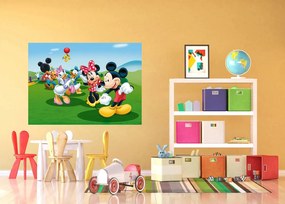 Dětská vliesová fototapeta na zed' Mickey Mouse a Přátelé, Disney | 155 x 110 cm | DFTDNM 5212