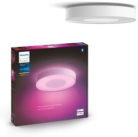 Philips HUE LED White and color Ambiance 41164/31/P9 Infuse L stropní svítidlo 52,5W 3700lm 2200-6500K+RGB 42,5cm bílé stmívatelné BlueTooth Stropní svítidla Philips HUE