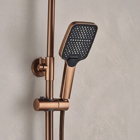 Rea, Sprchový set PREMIUM REA JOE Brush Copper, REA-P4409