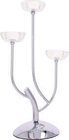 Svícen Elizabeth silver výška 44,5cm