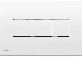 Alcadrain Ovládací tlačítko pro předstěnové instalační systémy, bílá-lesk - M370