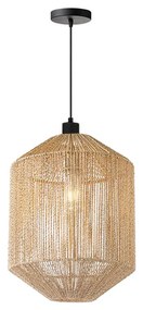 LABEL51 Závěsná lampa Ibiza - přírodní juta