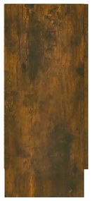 Příborník kouřový dub 120 x 30,5 x 70 cm kompozitní dřevo - Default Title