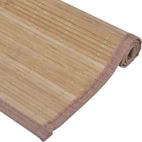6 ks bambusových prostírání 30 x 45 cm hnědá 242108