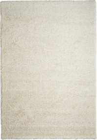 Kusový koberec Efor Shaggy 2137 Cream, 160x230, biela, obývacia izba, Mono Carpet