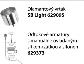 Schock Dřez Signus D-150 MAGMA (horní uložení)