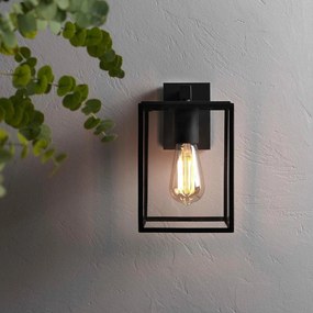 AST 1354003 Venkovní nástěnné svítidlo Box Lantern 270 60W E27 černá - ASTRO Lighting
