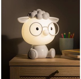 Zuma Line KDR-612-GR - LED Dětská dotyková stolní lampa SHEEP LED/3W/230V