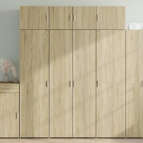 Úzká úložná dub sonoma 80x42,5x225 cm kompozitní dřevo 3281352