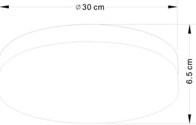 Globo 32113 - Koupelnové svítidlo VRANOS 3xE27/40W/230V IP44