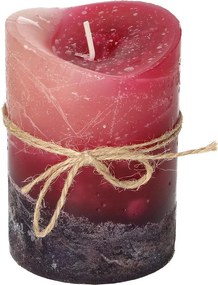 Svíčka Dorotea 10cm cherry