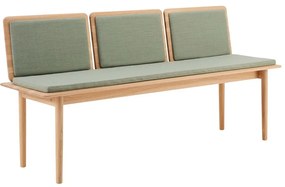 Světle zelená vlněná lavice Elba - Hammel Furniture