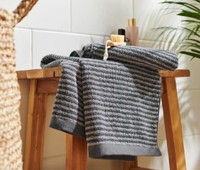 Tchibo - Kvalitní ručníky - barva: černá