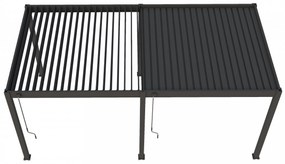 Outdoor Creations Hliníková pergola s lamelami ORION 360x530cm 6 stojek Barva: Antracit RAL 7015