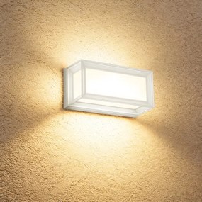 Brilagi - LED Venkovní nást. svítidlo se senzorem PARKER LED/12W/230V bílá IP44
