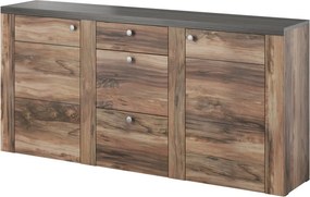 Komoda LOMAR 25 satin ořech / touchwood