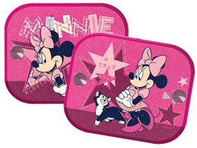 KAUFMANN sada 2 ks stínítko do auta MINNIE MOUSE růžová