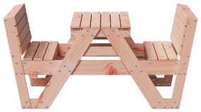 Piknikový stůl pro děti 88x122x58 cm masivní dřevo douglasky - Default Title