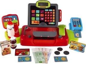 TEDDIES Pokladna digitální se zvukem a světlem / plast / od 3 let