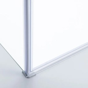 BPS-koupelny Čtvercový sprchový kout HYD-SK1390B 90x90 chrom/transparent - bez vaničky