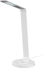 Livarno home Stolní LED lampa s indukčním nabíjením (bílá)