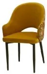 Bradop Jídelní židle/křesílko Rita kovová podnož Z209 521 - ARTEMIS-521