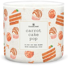 Goose Creek - vonná svíčka Carrot Cake Pop (Mrkvový dort) 411g