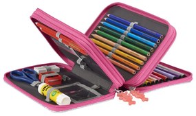 Vybavený třípatrový penál Step by Step XXL, Unicorn Nuala