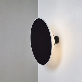 Pevné kruhové nástěnné svítidlo Cim Wall Barevná varianta: Černá / Černá