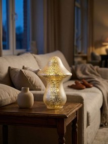Sinsay - LED stolní lampa ve tvaru houby - sříbrná