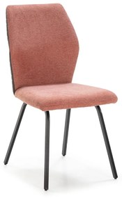 Jídelní židle v lososové barvě v sadě 4 ks Pol – Marckeric