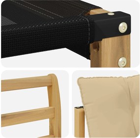 Venkovní pohovková souprava 8 ks Bílá a béžová 3388807