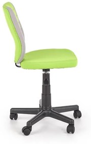 HALMAR TOBY dětská židle šedá/zelená (657)