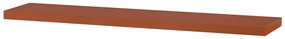 Nástěnná polička 120cm, barva třešeň - P-002 TR