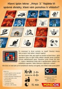 MINDOK HRA Krycí jména Obrázky *SPOLEČENSKÉ HRY* mn258